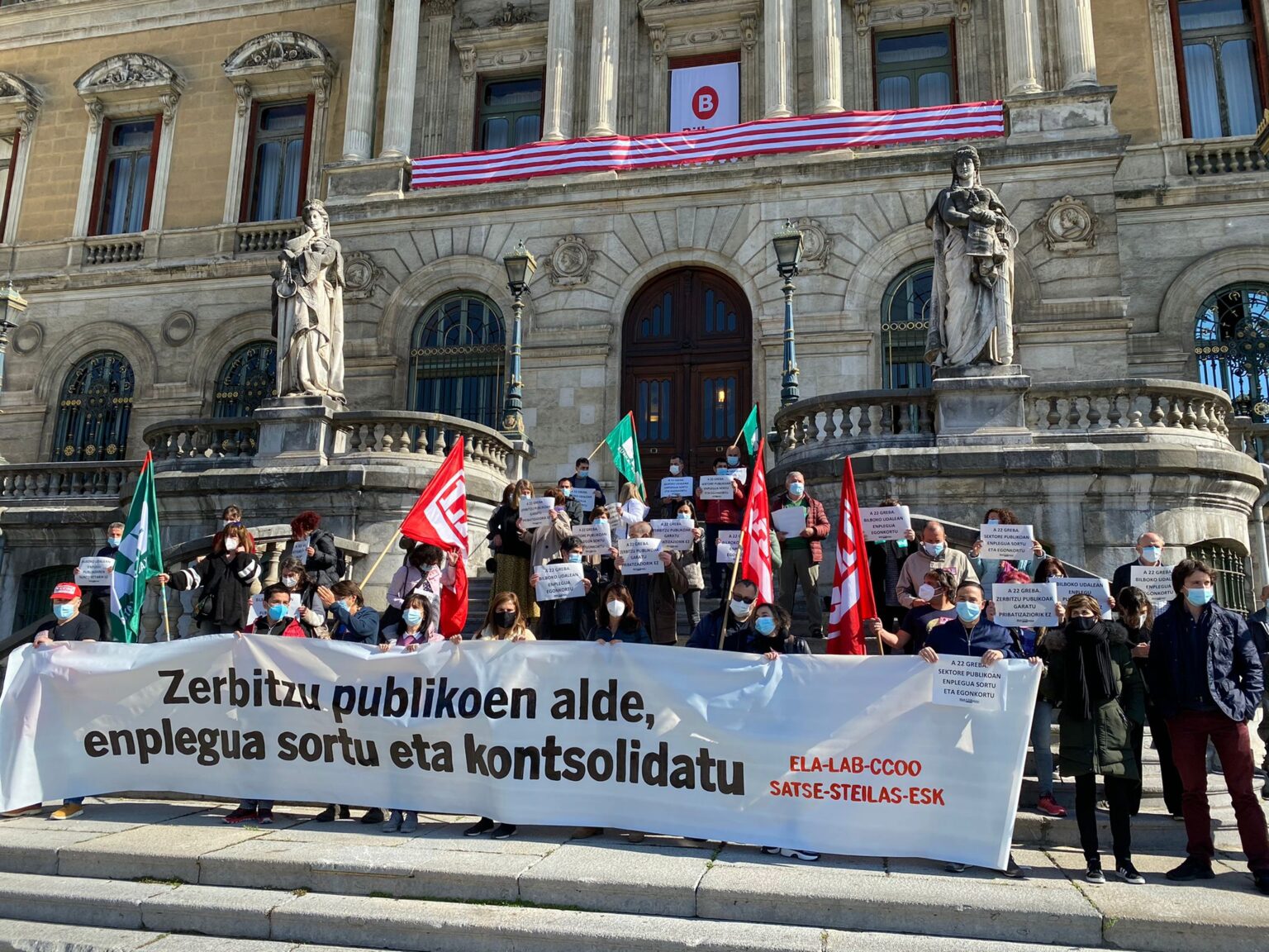 Sektore publiko osoan deitutako greba, eguenean - Lea-Artibai eta ...